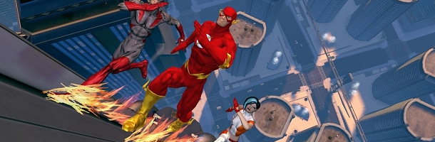 DC Universe Online Flash Screens Run Up Buildings - Gematsu
