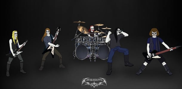 Metalocalypse Coming to Xbox LIVE Arcade and PlayStation Network - Gematsu