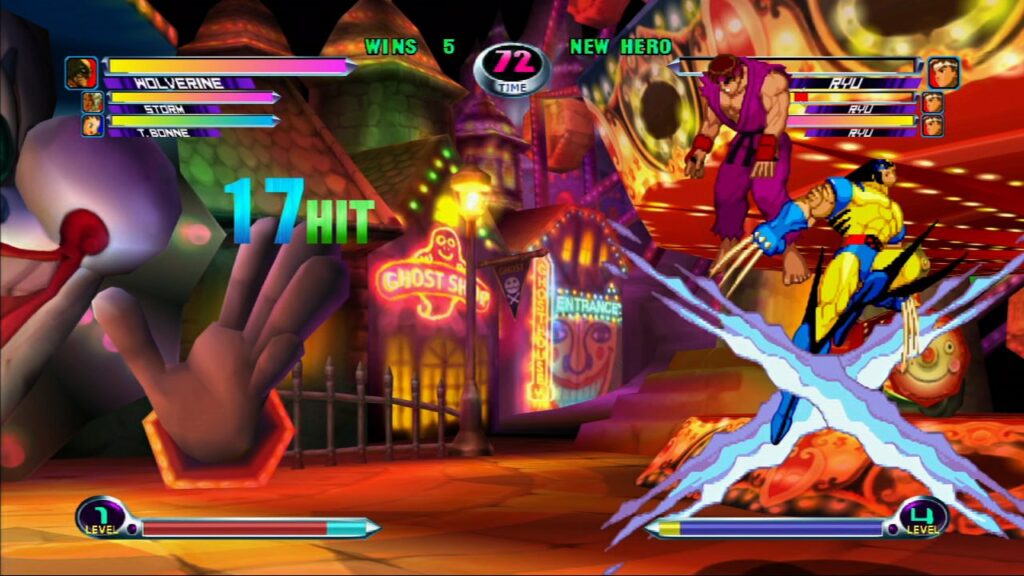 Wolverine and Ryu Take The Spotlight in New Marvel vs. Capcom 2 Screens ...