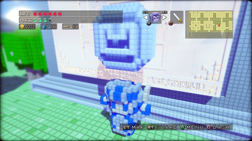 3D Dot Game Heroes’ Ancient Hero, magic unveiled - Gematsu