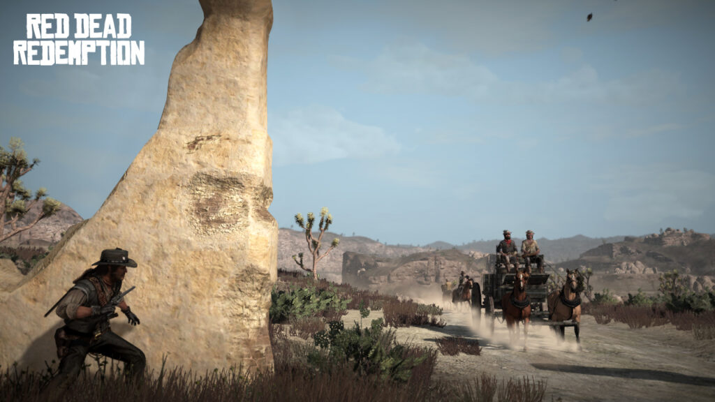 Red Dead Redemption screens show off cover system - Gematsu