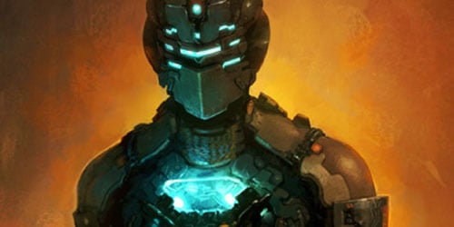Dead Space 2 artwork suits up bad ass armor - Gematsu