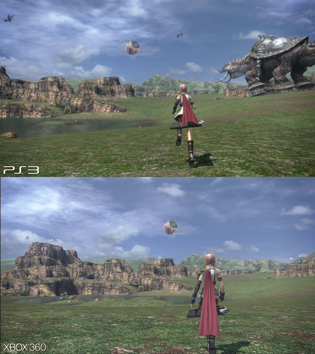 Here are the real Final Fantasy XIII 360 shots - Gematsu