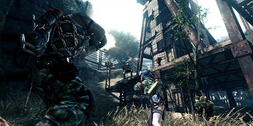Lost Planet 2 multiplayer screens are in a Turbulent Jungle - Gematsu