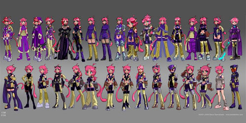 The design origins of Blade Kitten’s Kit Ballard - Gematsu