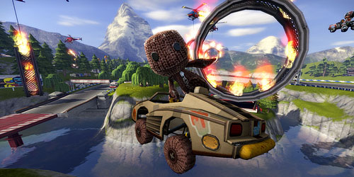 ModNation Racers welcomes Sackboy to the race - Gematsu