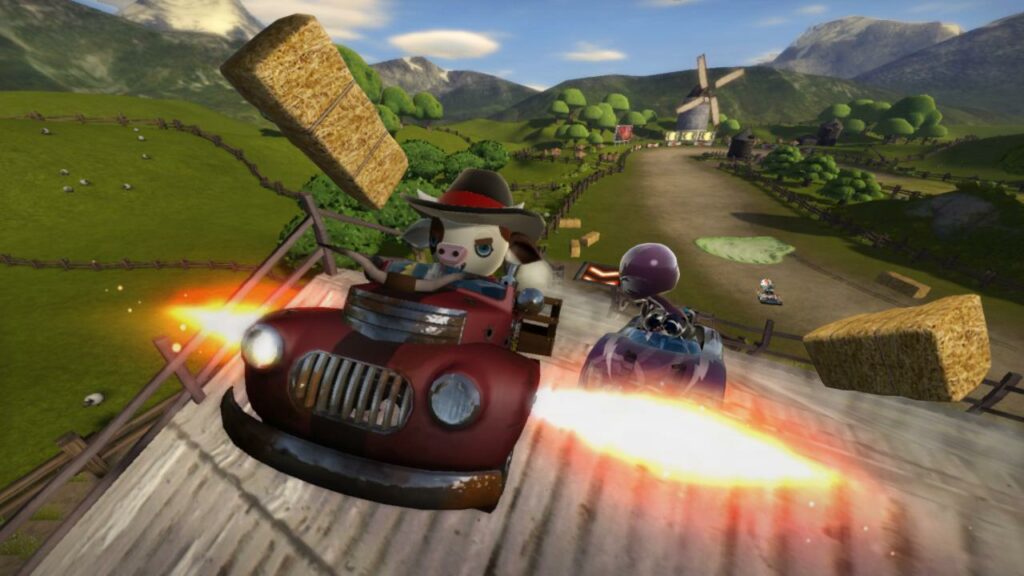 ModNation Racers welcomes Sackboy to the race - Gematsu
