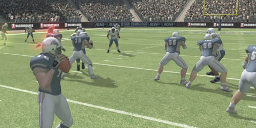 Backbreaker clip teaches you the rules of pass - Gematsu