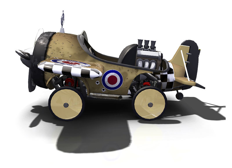 ModNation Racers gets pre-release ‘Air Raid’ DLC - Gematsu