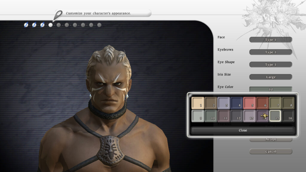 Final Fantasy XIV screens demo character creation, guildleves - Gematsu