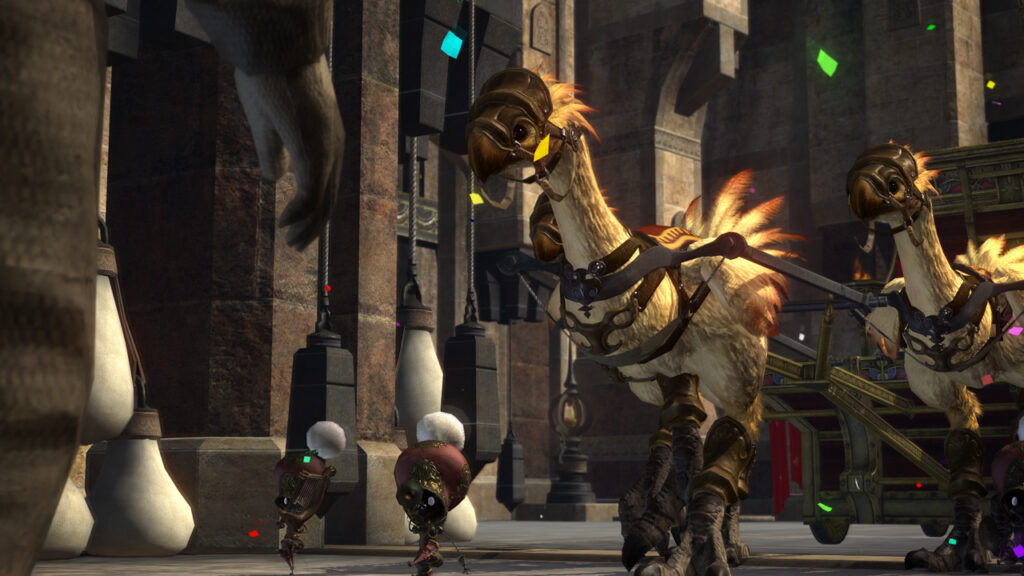 Final Fantasy XIV screens demo character creation, guildleves - Gematsu