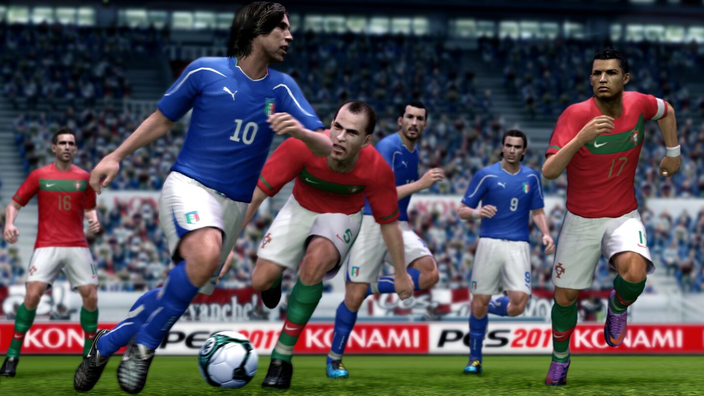 Pro Evolution Soccer 2011 gets first-look media - Gematsu