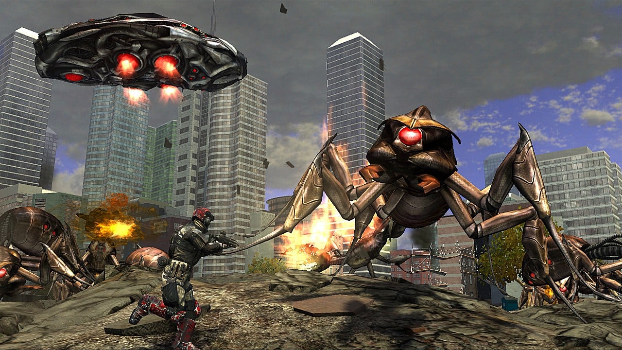 Earth Defense Force: Insect Armageddon’s Pesticide guns - Gematsu