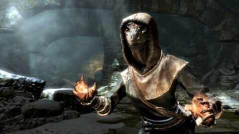 Skyrim character race Gamescom screenshots - Gematsu