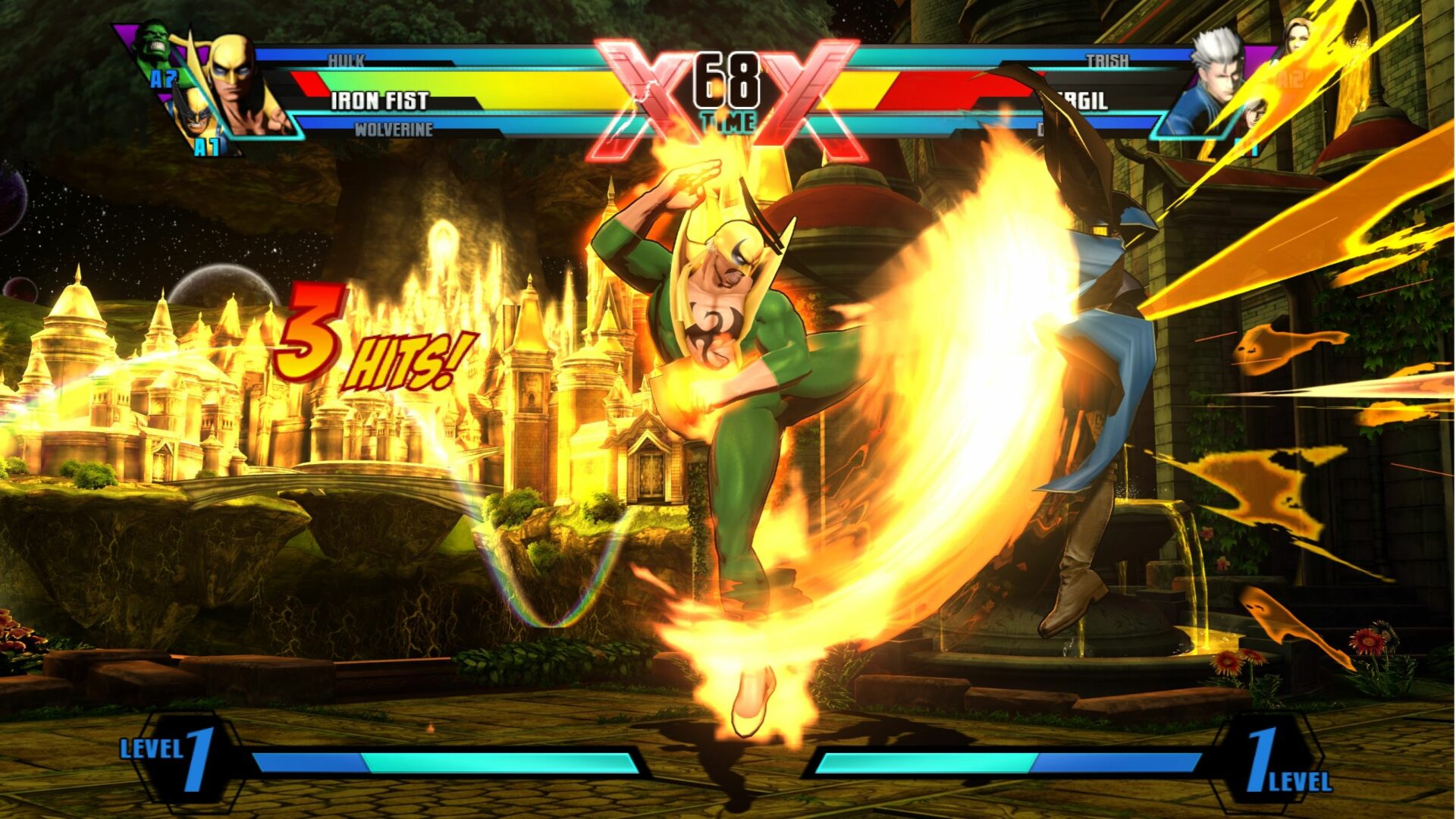 Ultimate Marvel vs. Capcom 3 Vergil and Iron Fist media - Gematsu