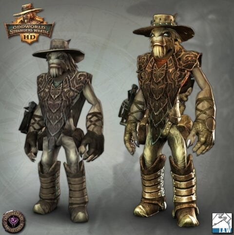 Oddworld: Stranger’s Wrath HD vs. SD character models - Gematsu