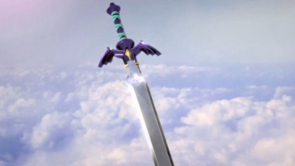 Swords descend in latest Skyward Sword ad - Gematsu