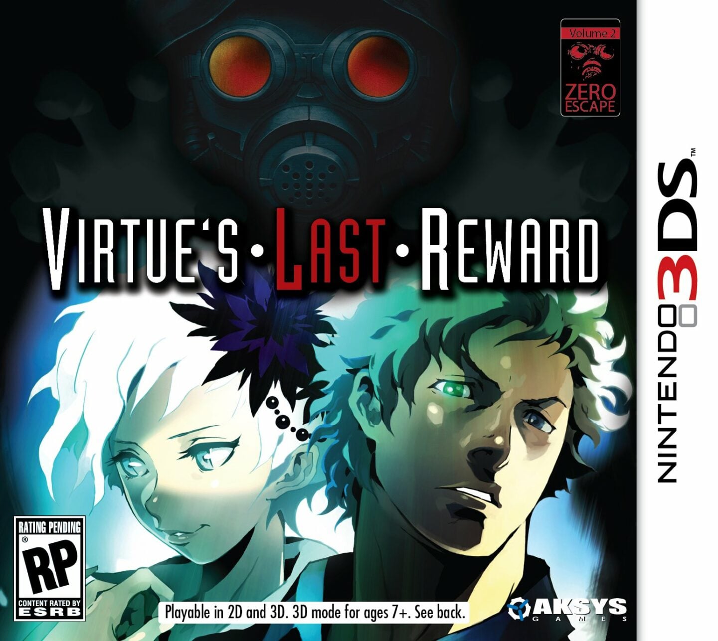 Zero Escape: Virtue’s Last Reward box art - Gematsu