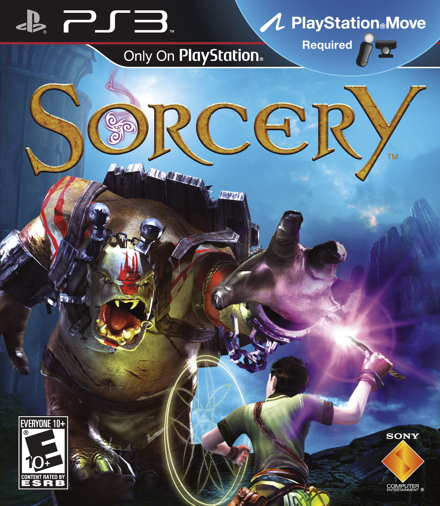 Sorcery story trailer, final box art - Gematsu
