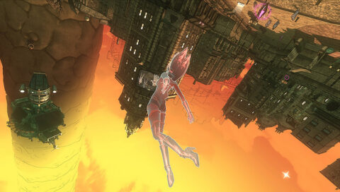 Gravity Rush clip shows off art concept - Gematsu