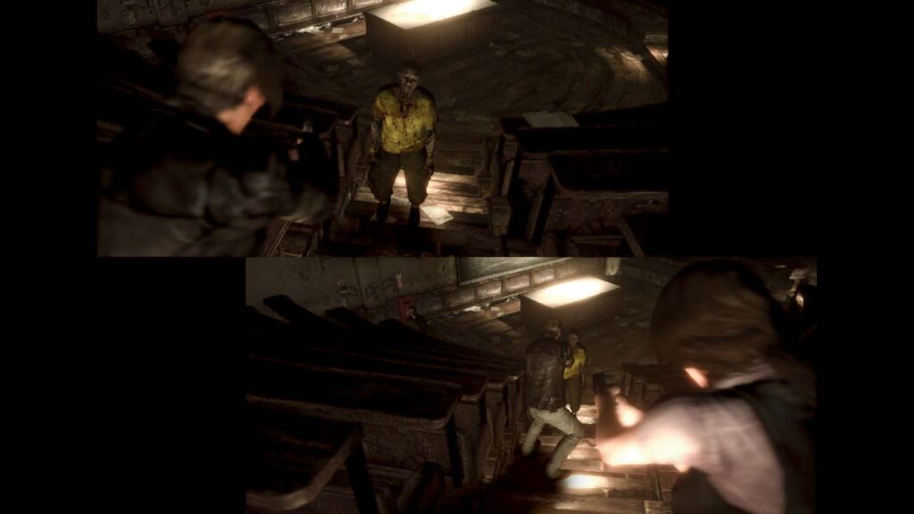 Resident Evil 6: Skill Set and split-screen screenshots - Gematsu
