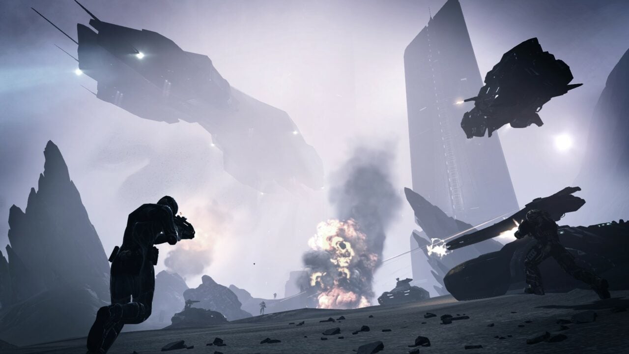 DUST 514 screenshots, box art - Gematsu