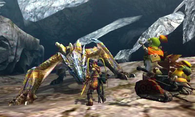 Monster Hunter 4 has a ‘Cave in the Depths of the Earth’ - Gematsu