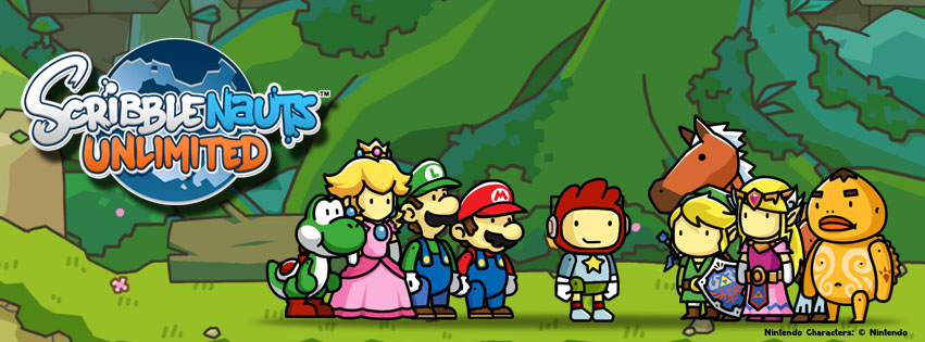 Scribblenauts Unlimited adds Mario and Zelda characters - Gematsu