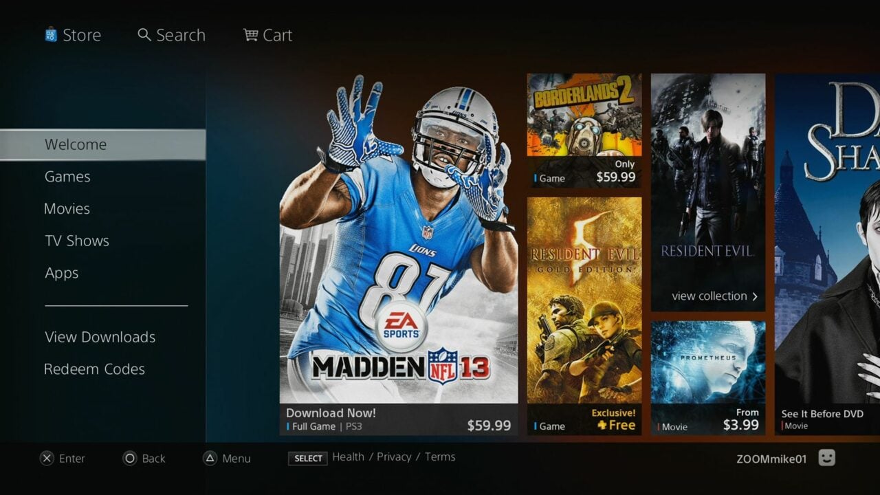 Sony reveals new PlayStation Store [Update] - Gematsu