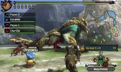 Monster Hunter 3 Ultimate 3DS screenshots, artwork - Gematsu