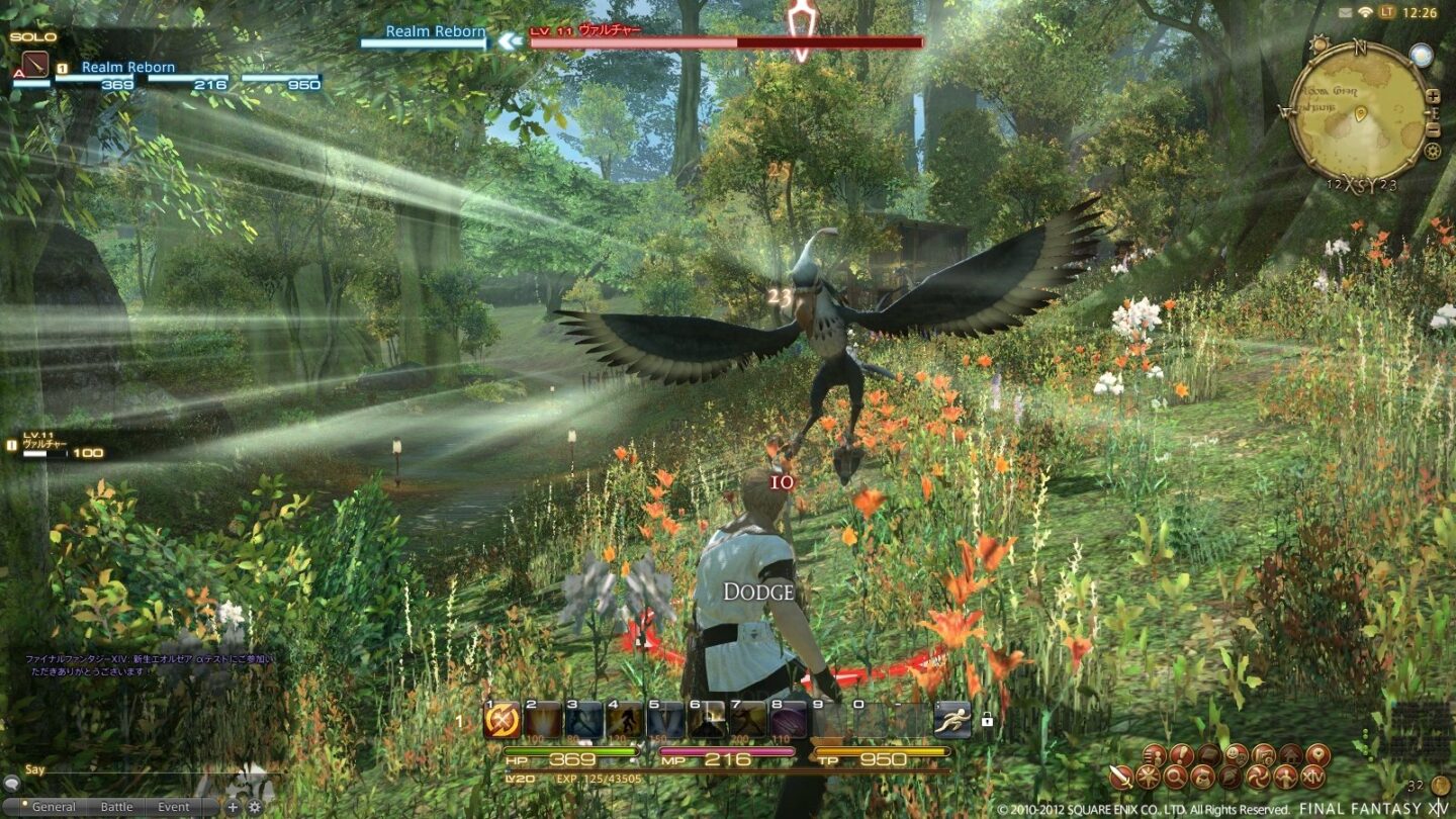 Final Fantasy XIV alpha ‘Quests and Combat’ footage - Gematsu