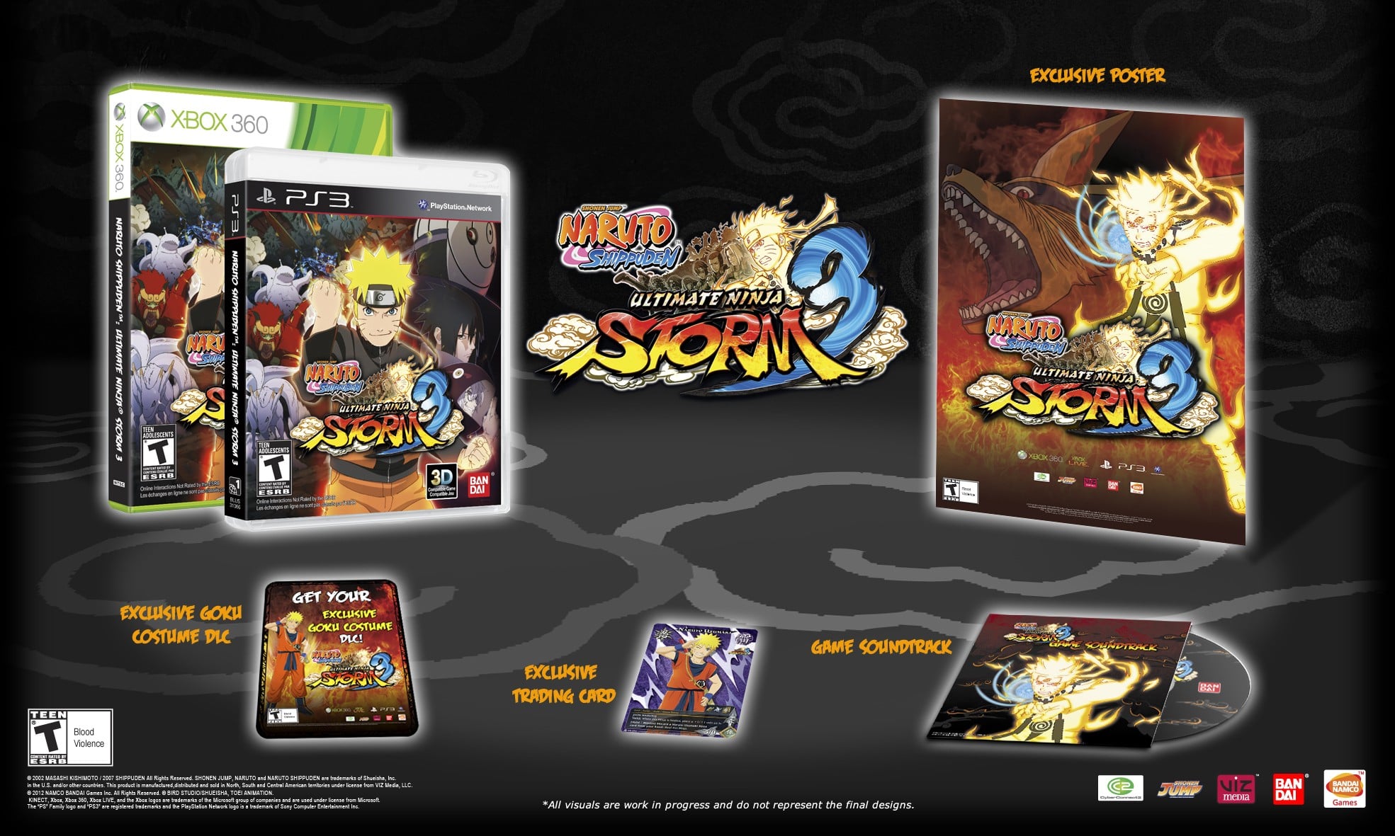 Naruto Shippuden: Ultimate Ninja Storm 3 pre-order bonuses announced ...