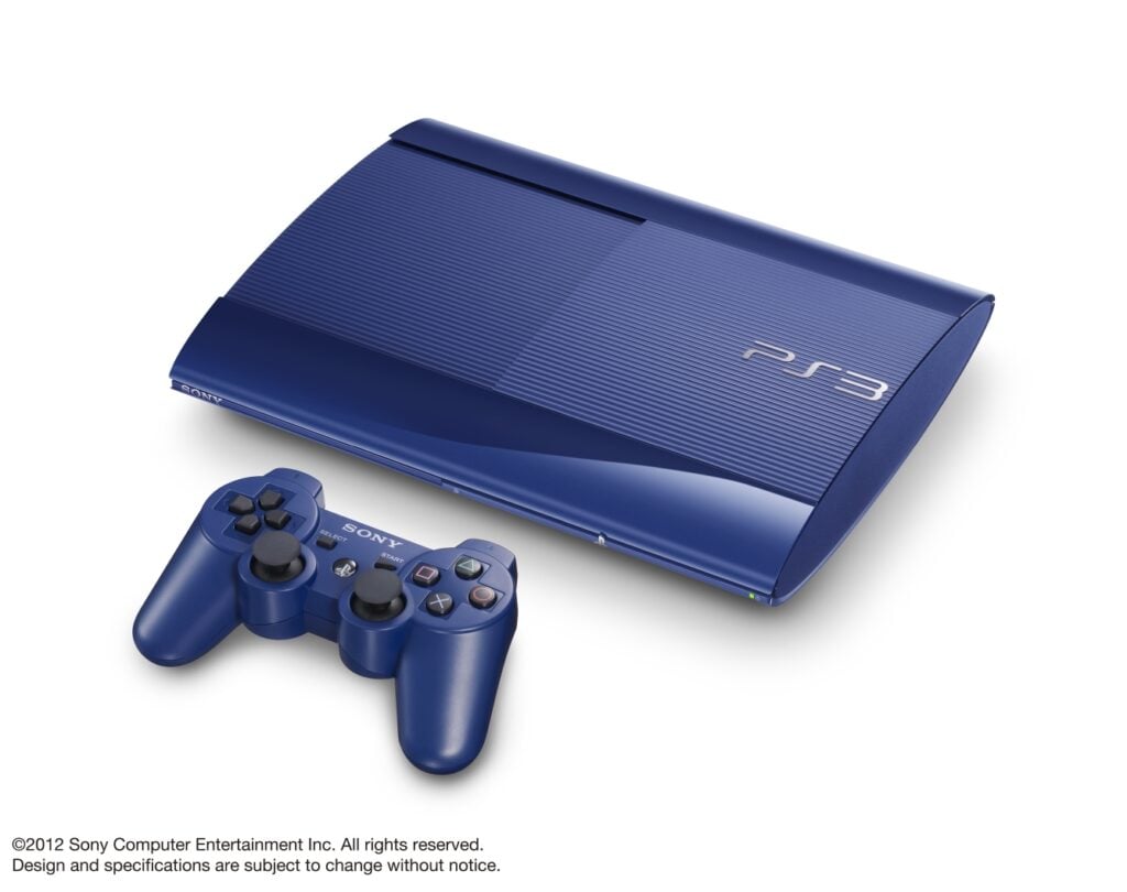 PlayStation 3 blue and red color options set for Japan - Gematsu