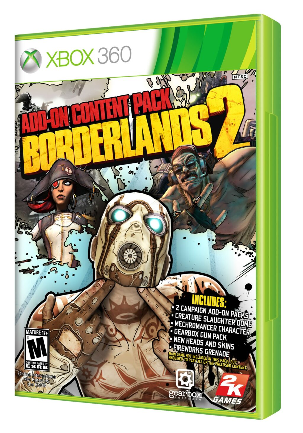 Borderlands 2 Add-On Pack hits retail on February 26 - Gematsu