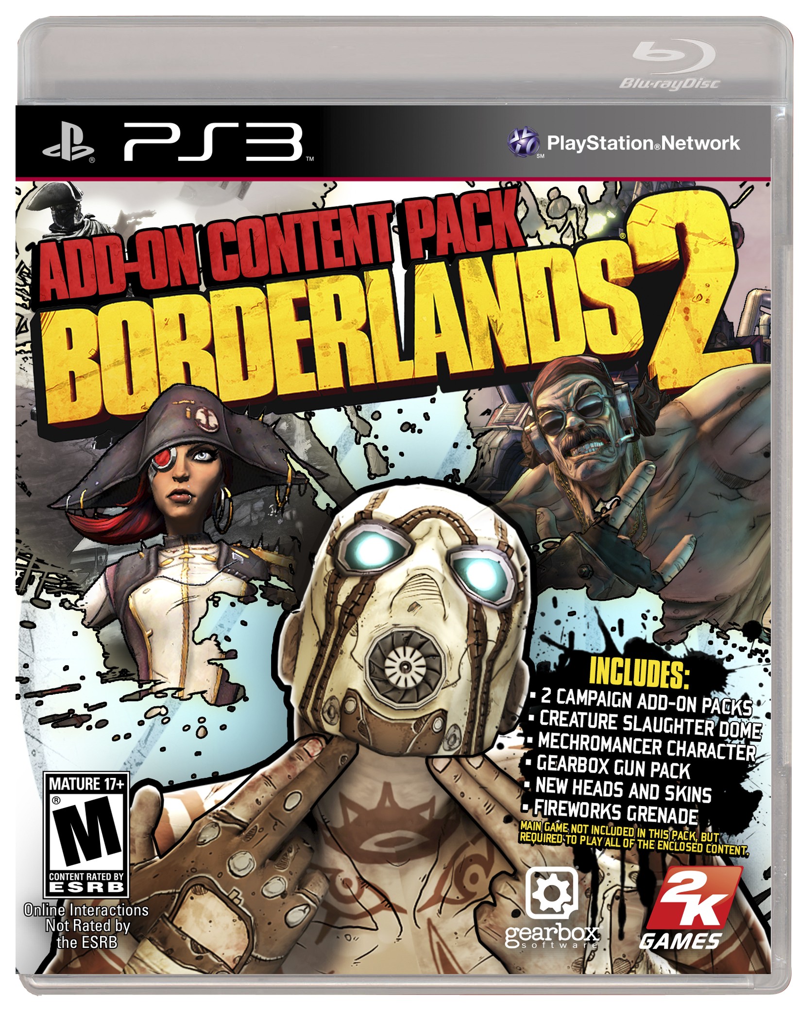 Borderlands 2 Add-On Pack hits retail on February 26 - Gematsu