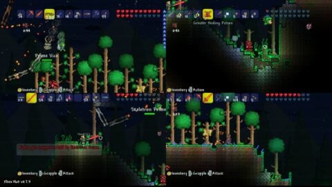 Terraria console multiplayer detailed - Gematsu