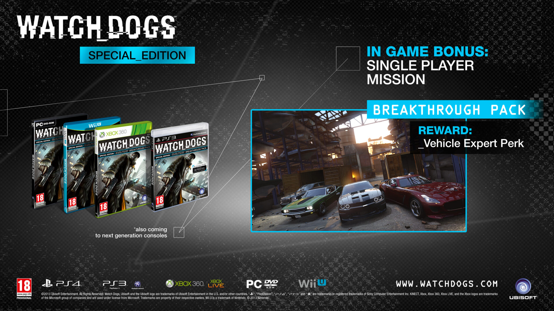 Watch Dogs release date set - Gematsu