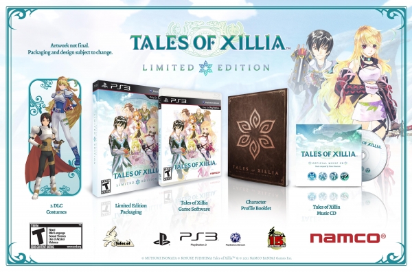 Tales of Xillia first-run Limited Edition announced - Gematsu