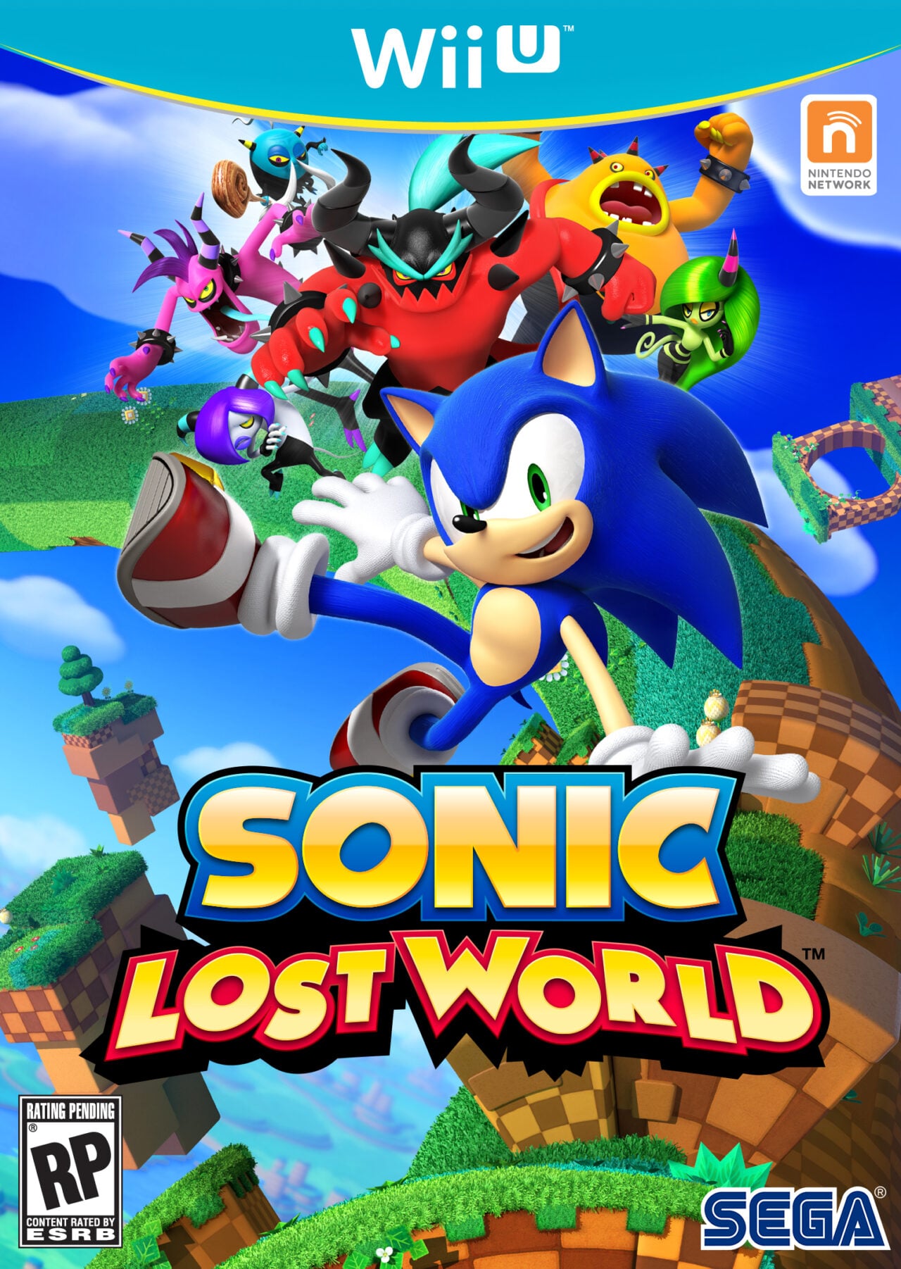Sonic Lost World debut screenshots, box art - Gematsu