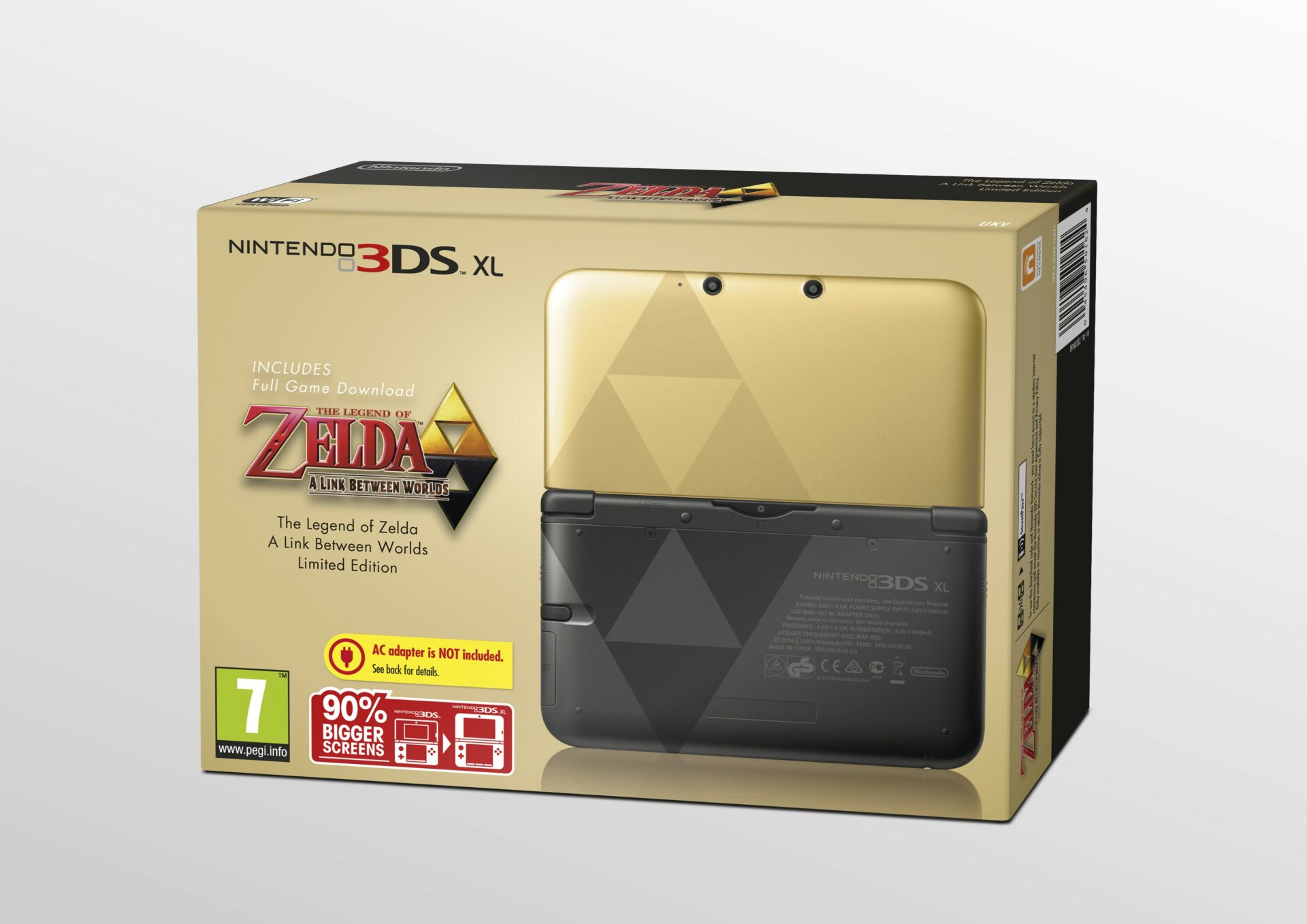 Luigi and Zelda 3DS bundles announced for Europe - Gematsu