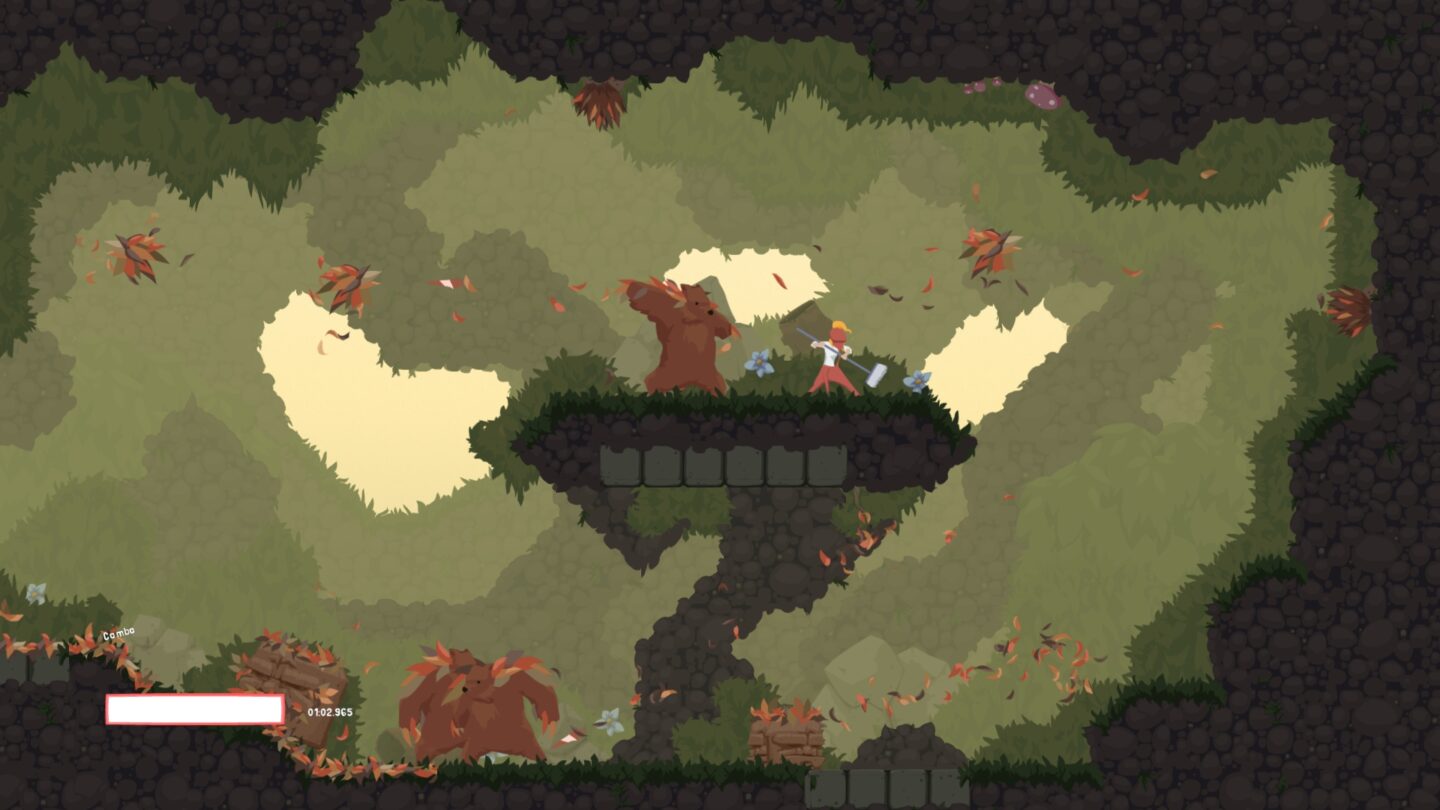Dustforce hits consoles in January - Gematsu