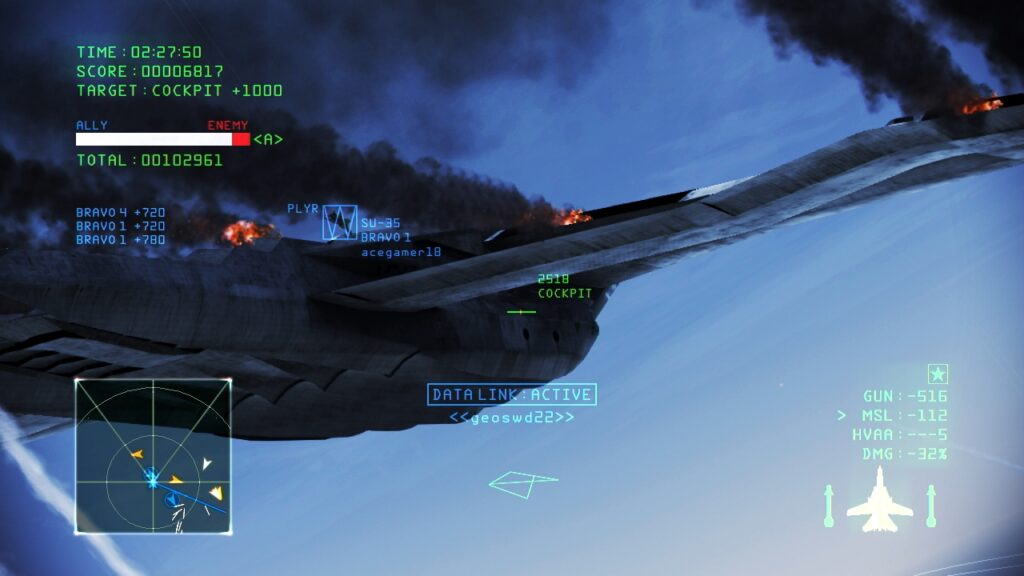 Ace Combat Infinity screenshots - Gematsu