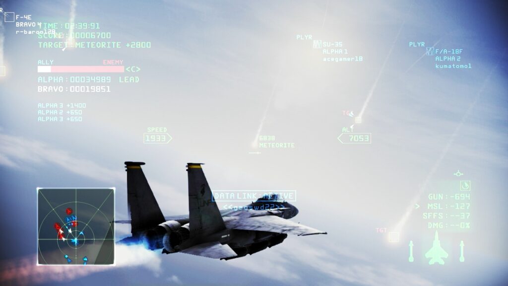 Ace Combat Infinity screenshots - Gematsu