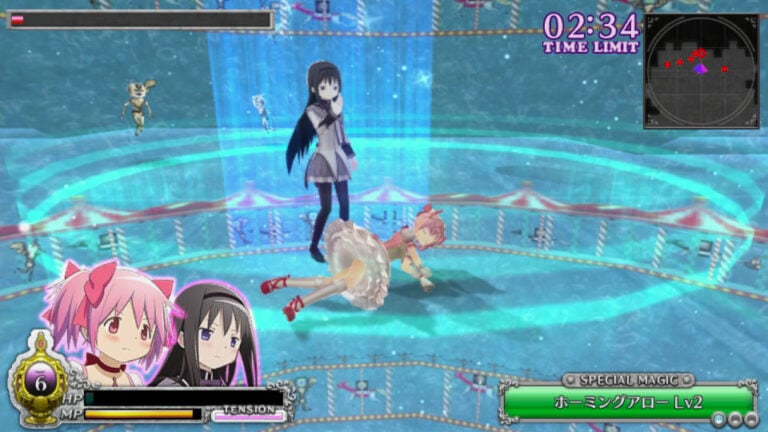 Madoka Magica: The Battle Pentagram battle system detailed - Gematsu