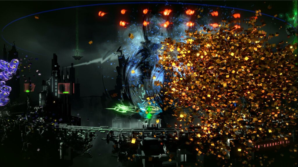 Resogun screenshots - Gematsu