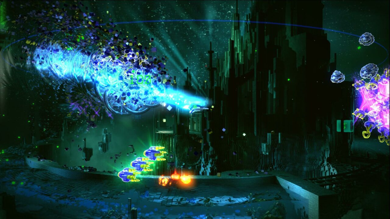 Resogun screenshots - Gematsu