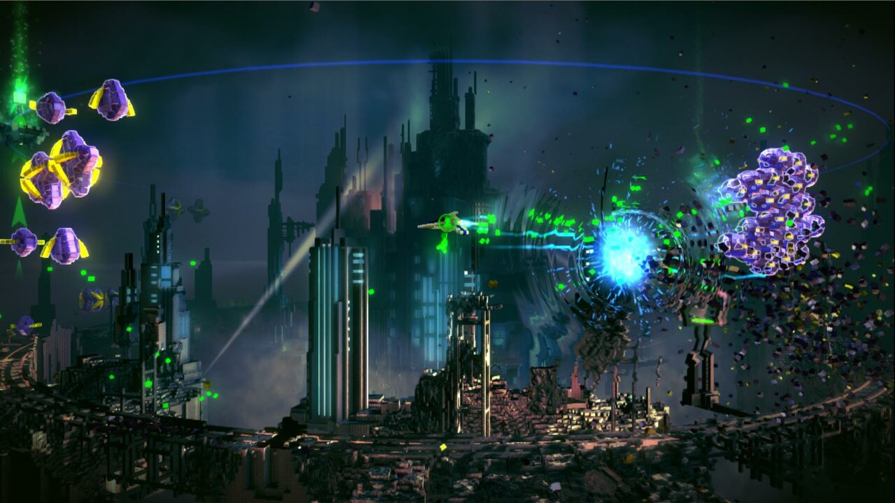 Resogun screenshots - Gematsu