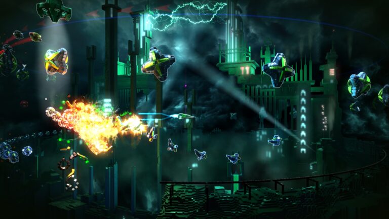 Resogun screenshots - Gematsu
