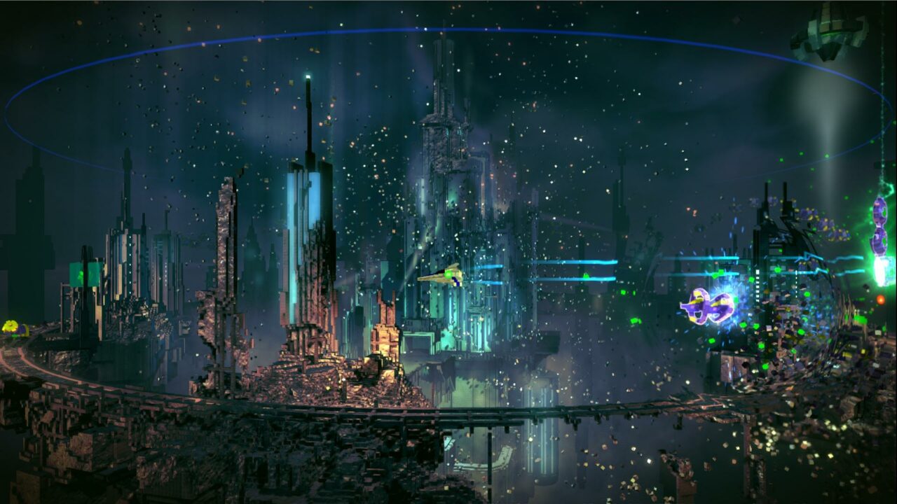 Resogun screenshots - Gematsu