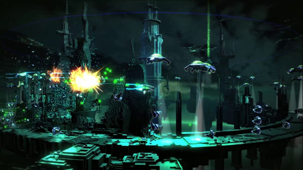 Resogun screenshots - Gematsu